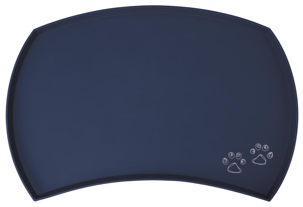 Underlag Mat- & drikkeskåler Blå m/kant 48x27cm | HCPet.no | Gratis ...