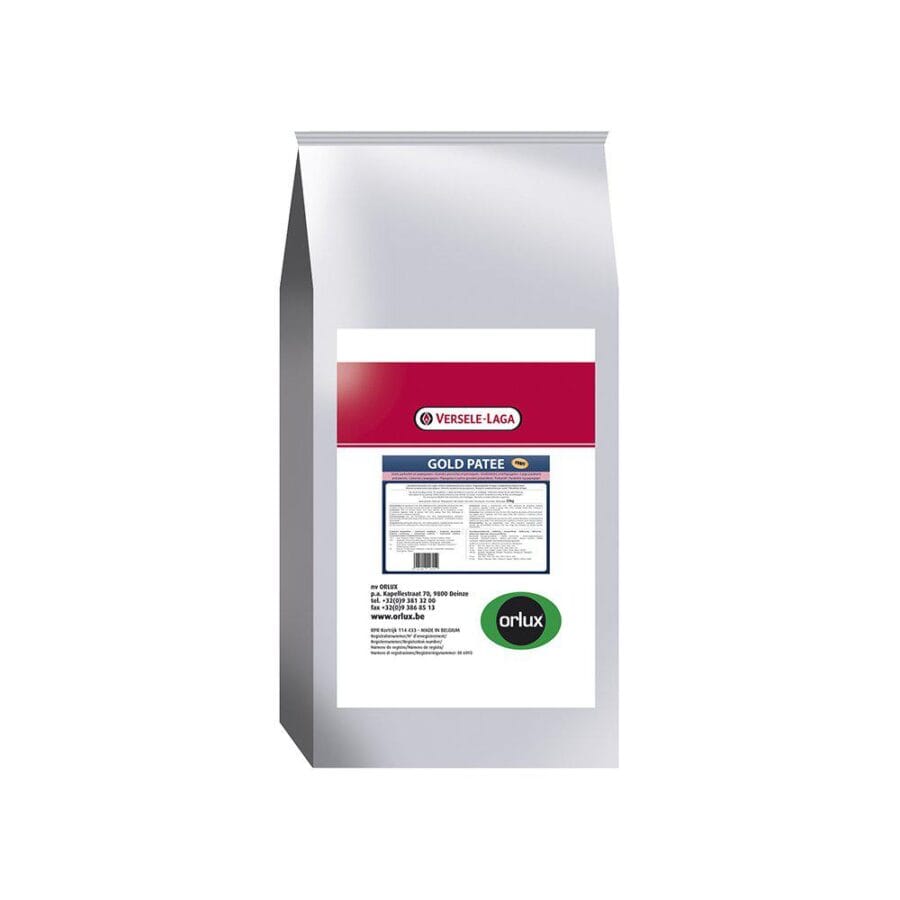Orlux Eggefor Gold Pate parakitt/papegøye 25kg | HCPet.no | Gratis ...