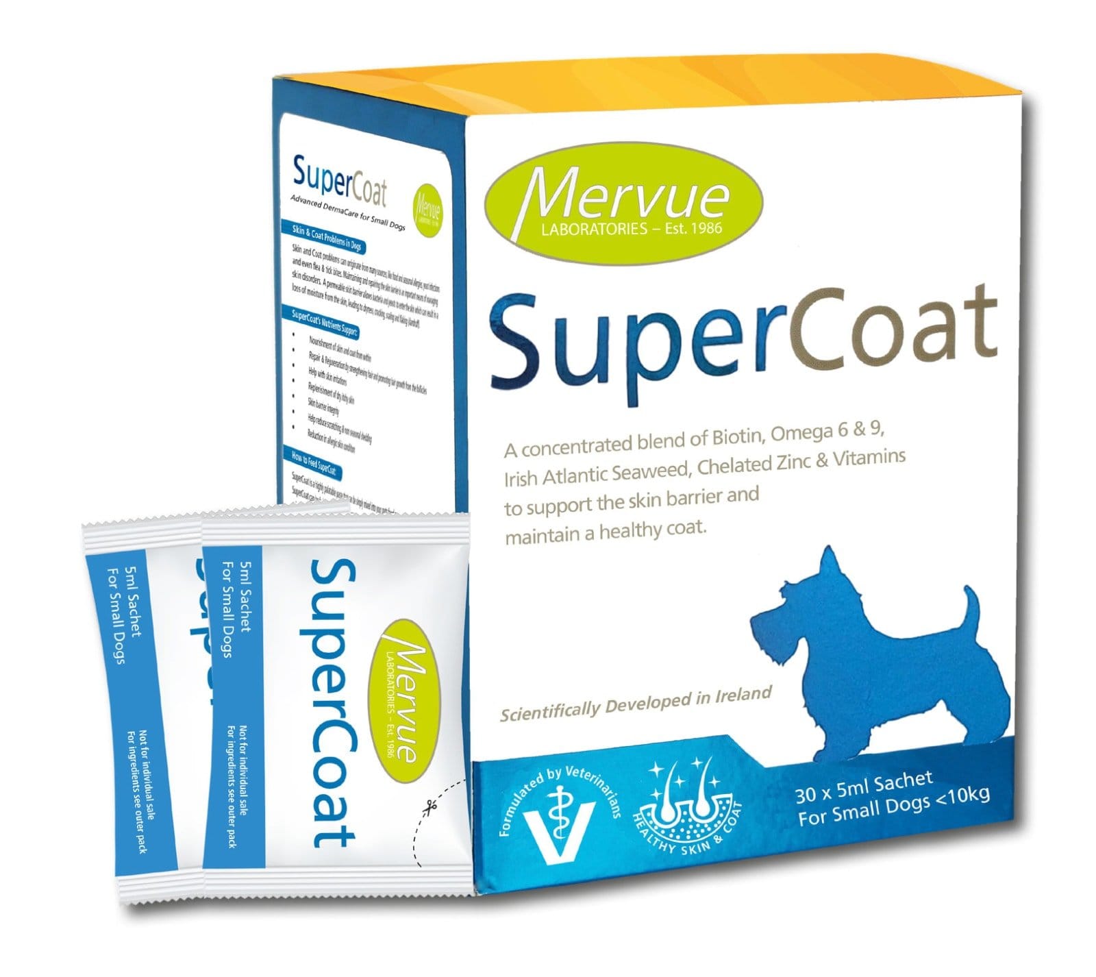 Supercoat Pasta til små hunder 30x5ml | HCPet.no | Gratis frakt over 1000kr